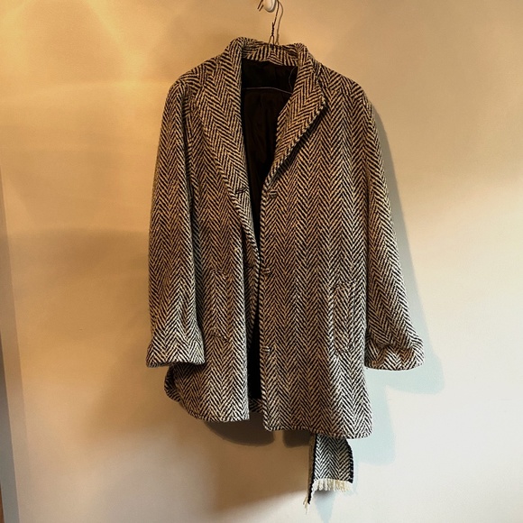 Jackets & Coats | Vintage Freedom Wear In Irish Tweed Pea Coat | Poshmark